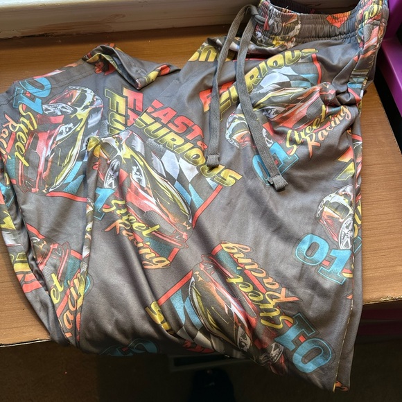 Pants | Mens Fast And The Furious Pajama Pants 2x Nwot | Poshmark